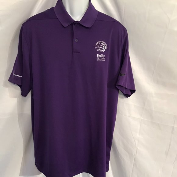 Nike | Shirts | Nike Golf Fedex St Jude Invitational World Golf ...